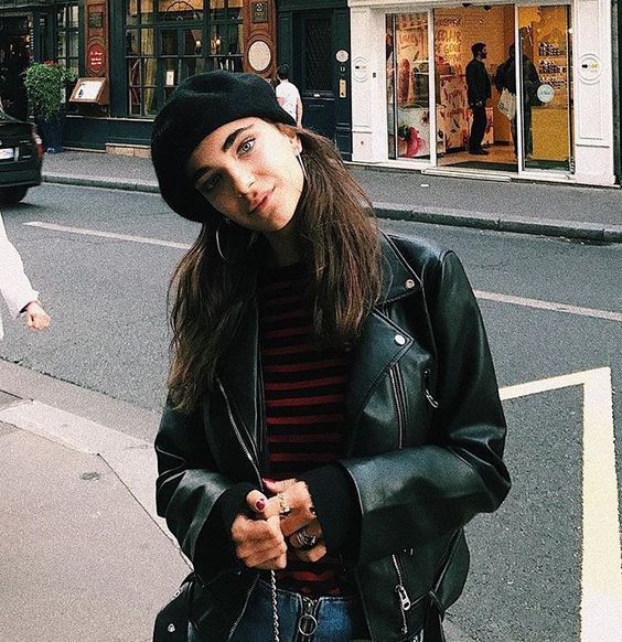 Las mejores formas de usar boina como toda una fashion blogger 👩‍🏭👏